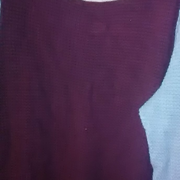 Tops | Multi Colored Ladys Top With Ruffle On Bottom | Poshmark